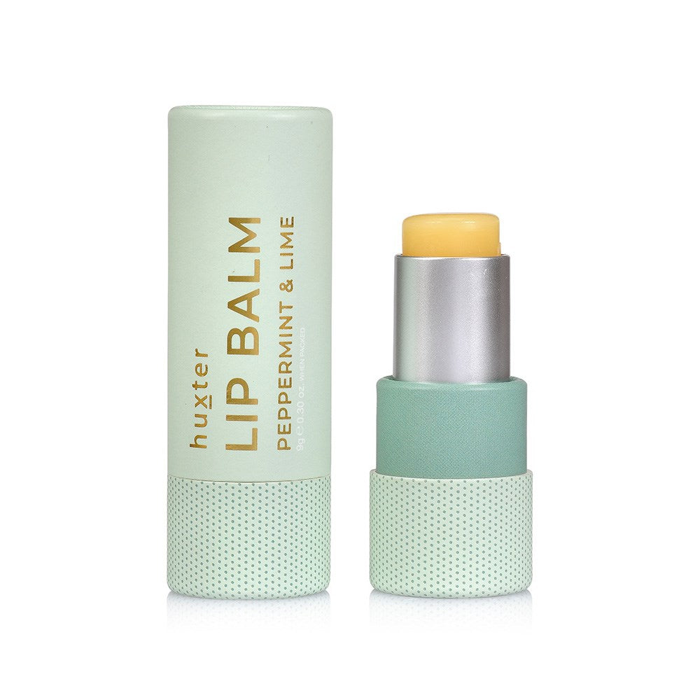 Lip Balm - Peppermint & Lime - Pale Green - 9gm – Huxter