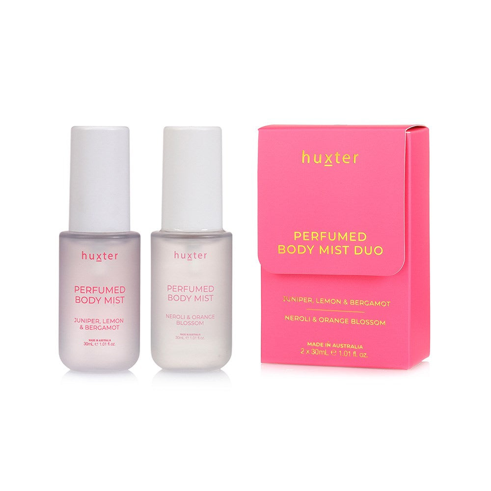 Huxter Perfumed Body Mist Duo – 30ml x 2 Signature Fragrance Bottles