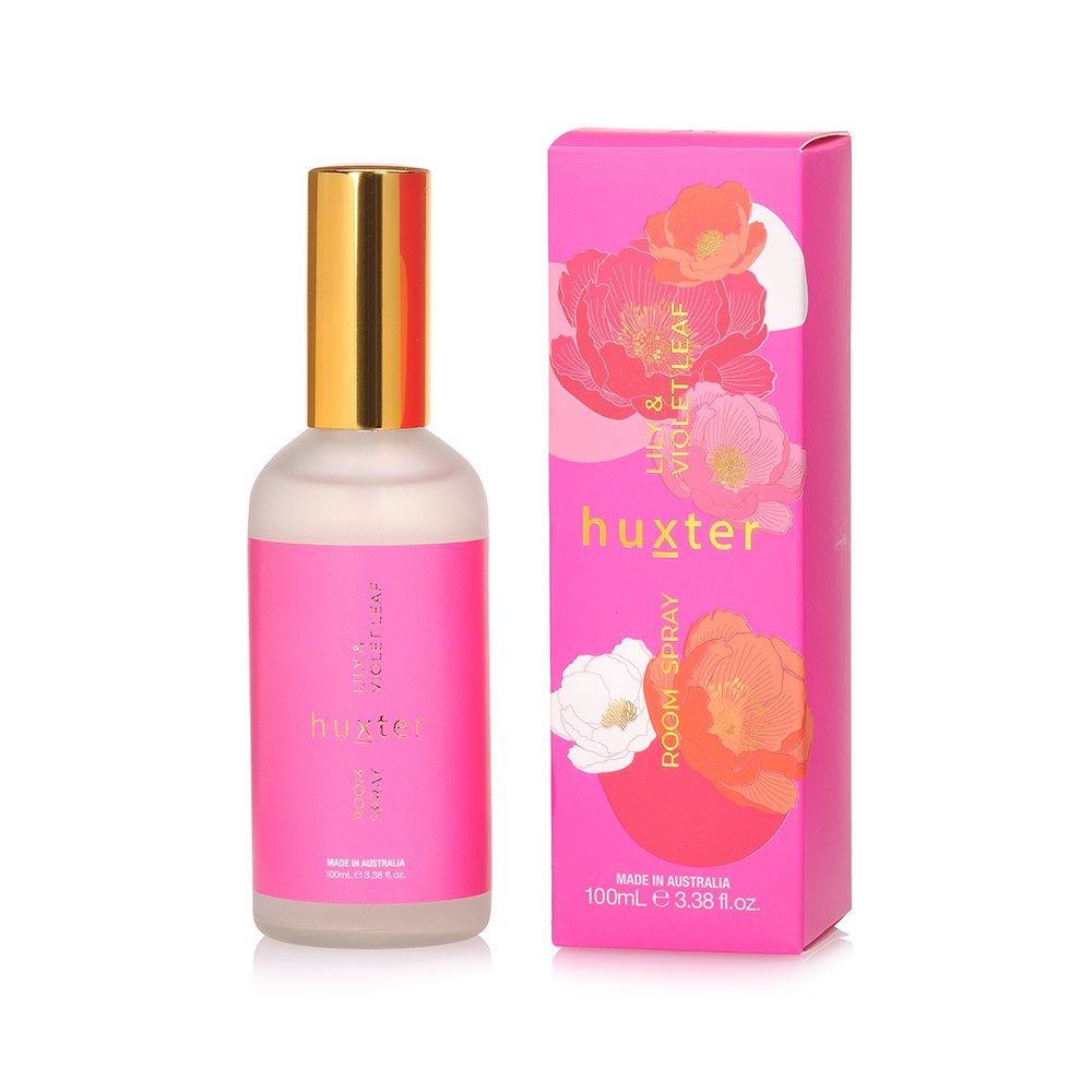 Room Spray -120ml Boxed | Lily & Violet Leaf – Huxter