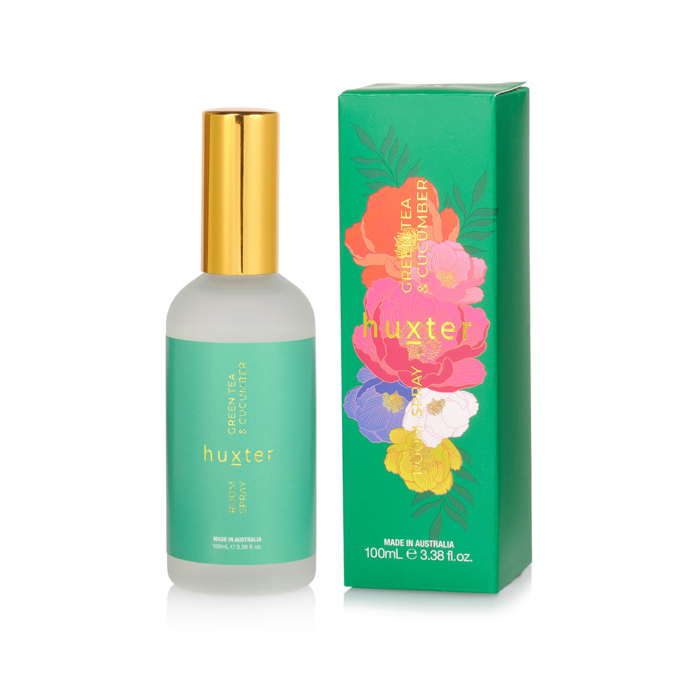 Room Spray -120ml Boxed | Green Tea & Cucumber – Huxter